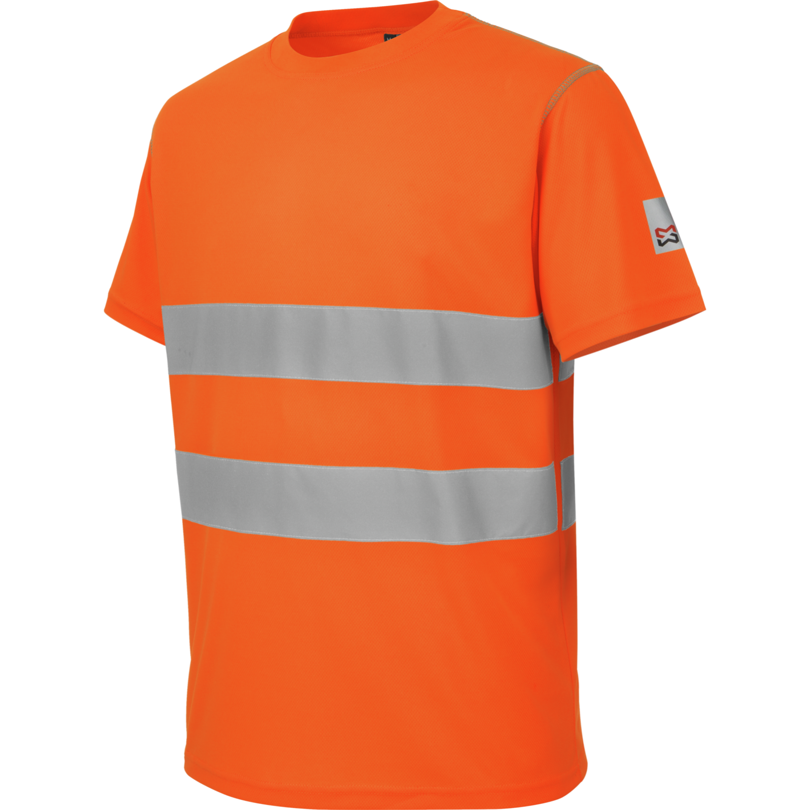 Tee-shirt de travail microporeux Würth MODYF haute-visibilité orange ...