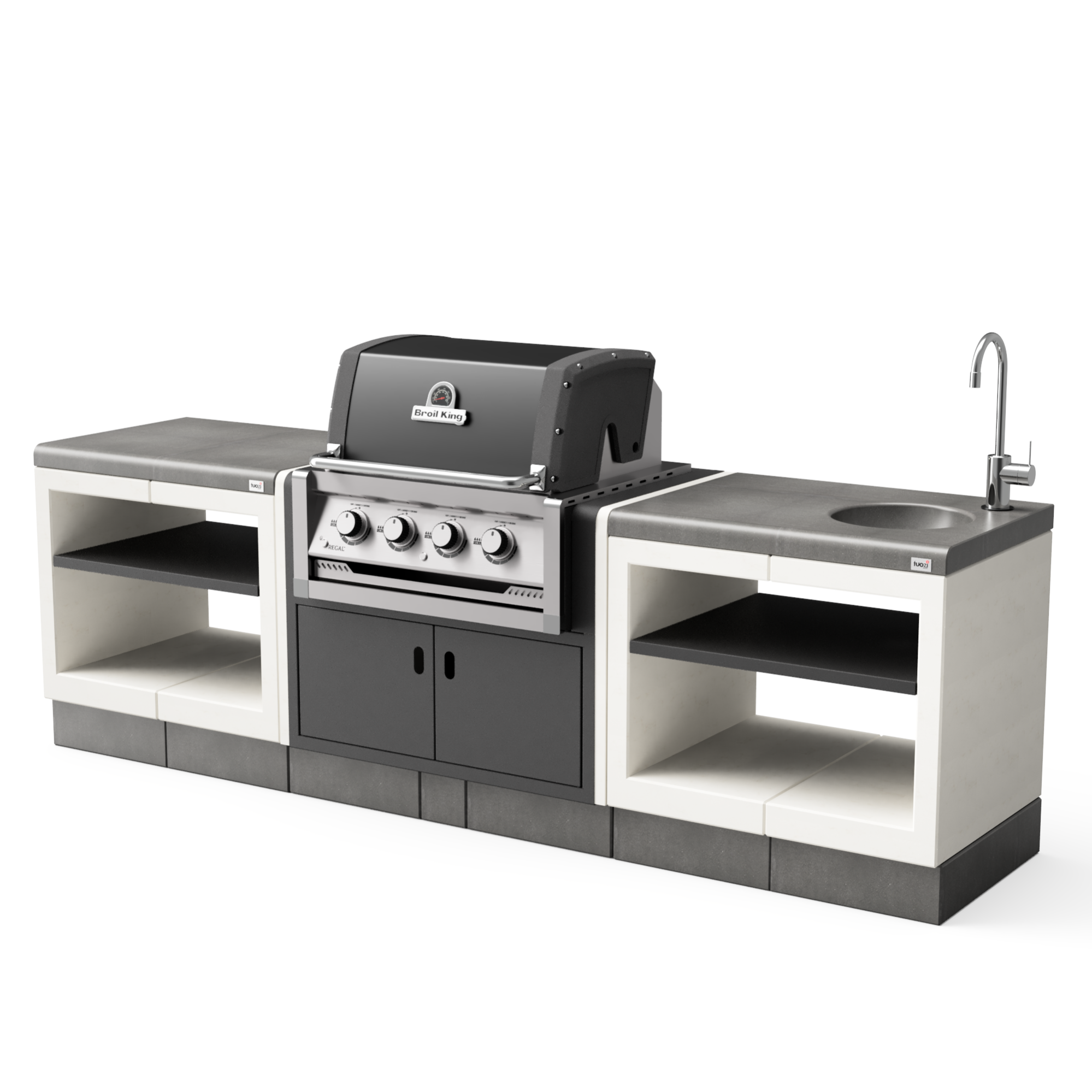 Pack 5 KITAWAY [F] - Outdoor Kitchen | Leroy Merlin