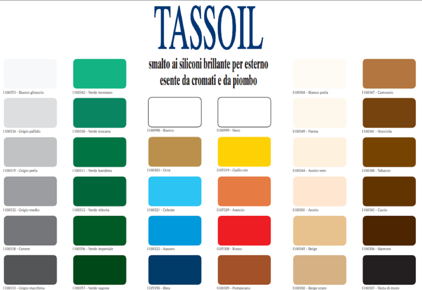 TASSANI TASSOIL - SMALTO SINTETICO BRILLANTE PER ESTERNO 750 ML GRIGIO ...