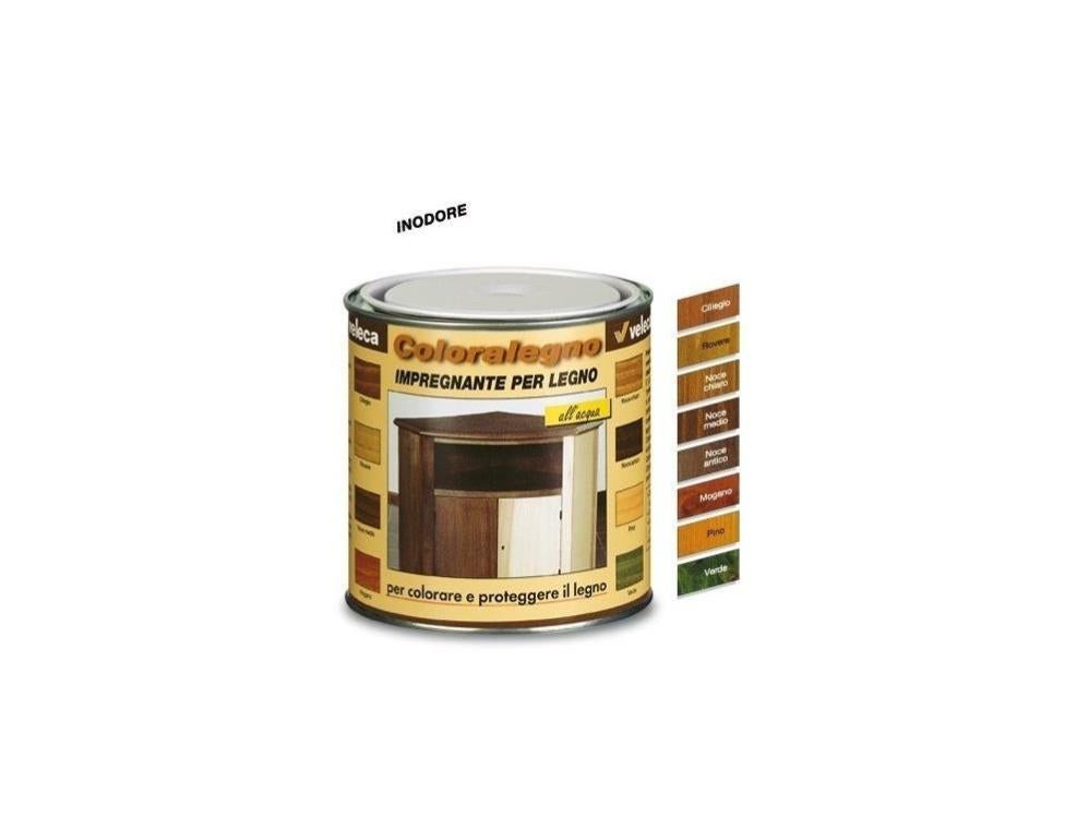 VELECA - COLORALEGNO IMPREGNANTE/TINTE PER LEGNO VERDE 250 ML | Leroy ...