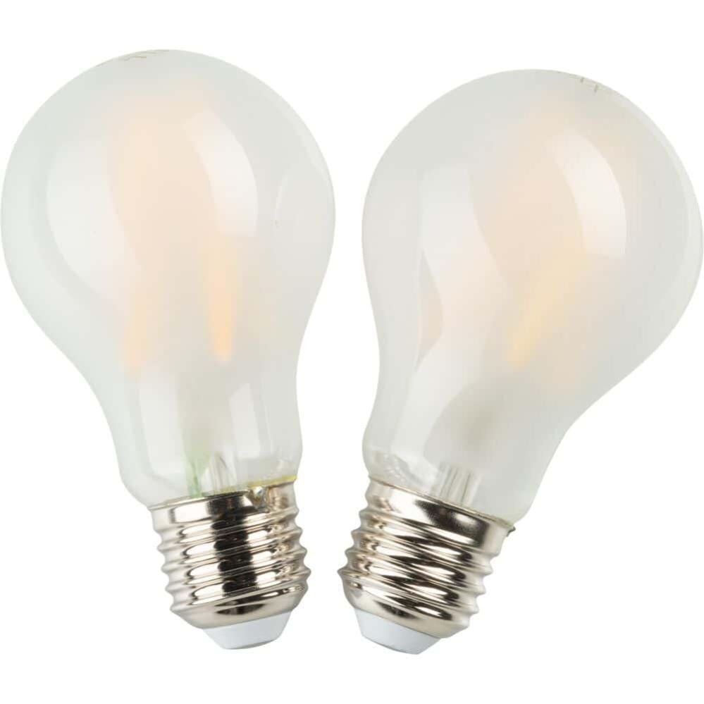 Lot de 2 ampoules LED Standard E27 XXCELL 1055 lumens 2700 8 watts ...