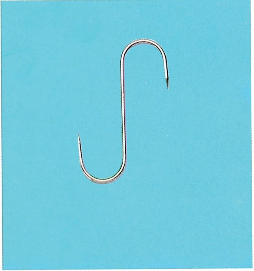 6 pl di pl ganci inox x macellai mm. 80x3 (pz.5) | Leroy Merlin
