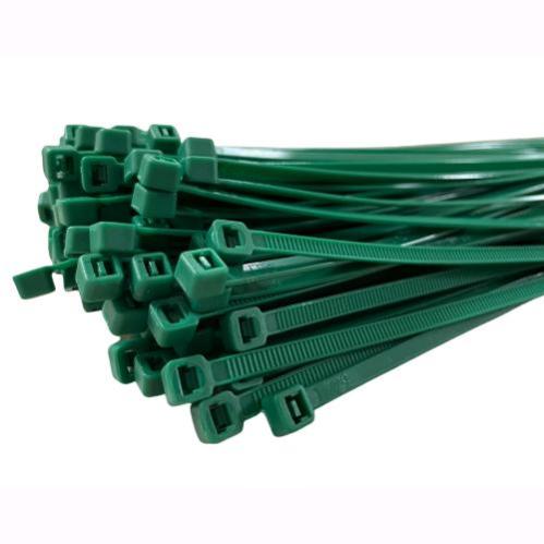 Fascette Cablaggio per elettricisti stringicavo 300x4,6 mm Verde Conf ...