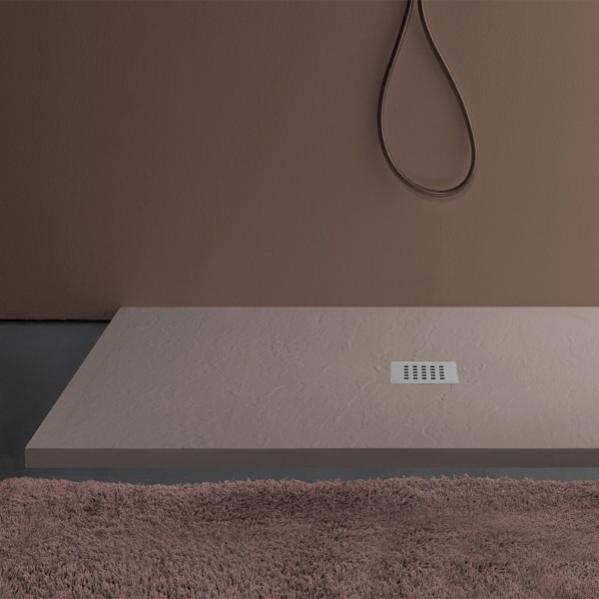 Piatto doccia mineralmarmo effetto pietra made in italy scarico ...