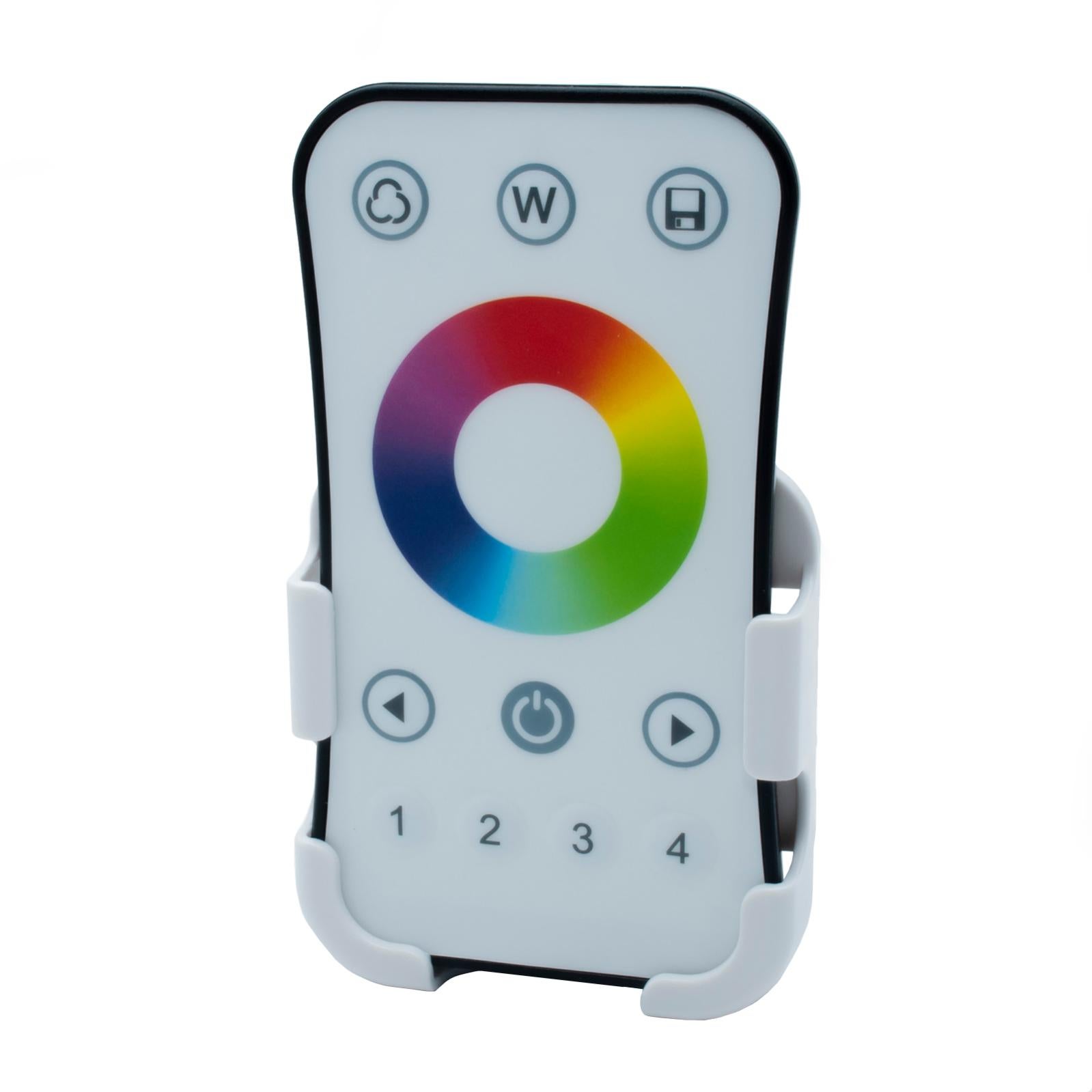 Télécommande TOUCH RF 2.4GHz bandes lumineuses LED RGB RGBW 4 zones 4 ...
