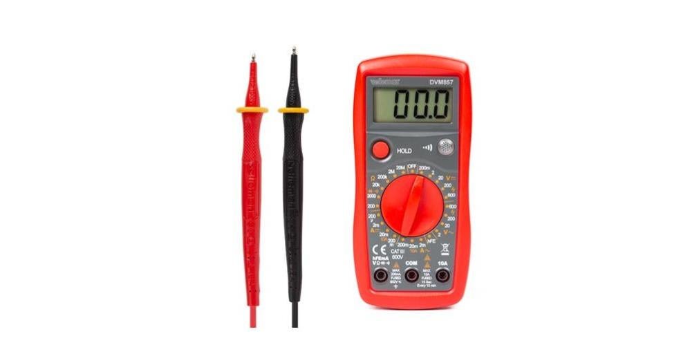 Panel meters & Multimeters DIGITAL MULTIMETER - CAT III 600 V - 10 A ...