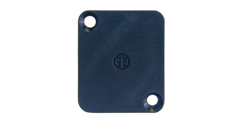 Neutrik - DUMMY PLATE TO COVER D-CONNECTOR CUTOUTS - BLACK | Leroy Merlin