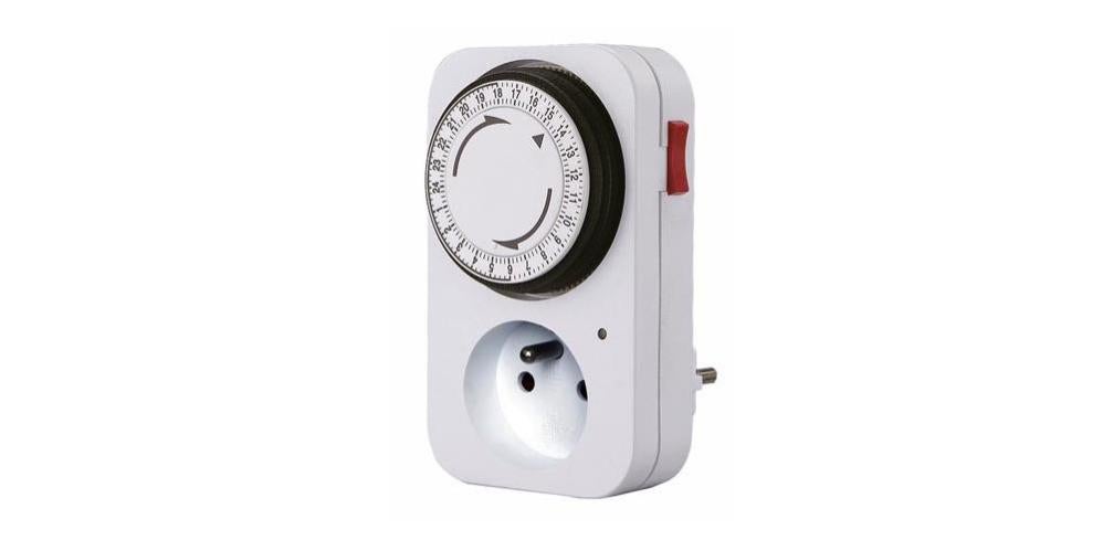 Perel 24 HOUR TIMER - FRENCH SOCKET | Leroy Merlin