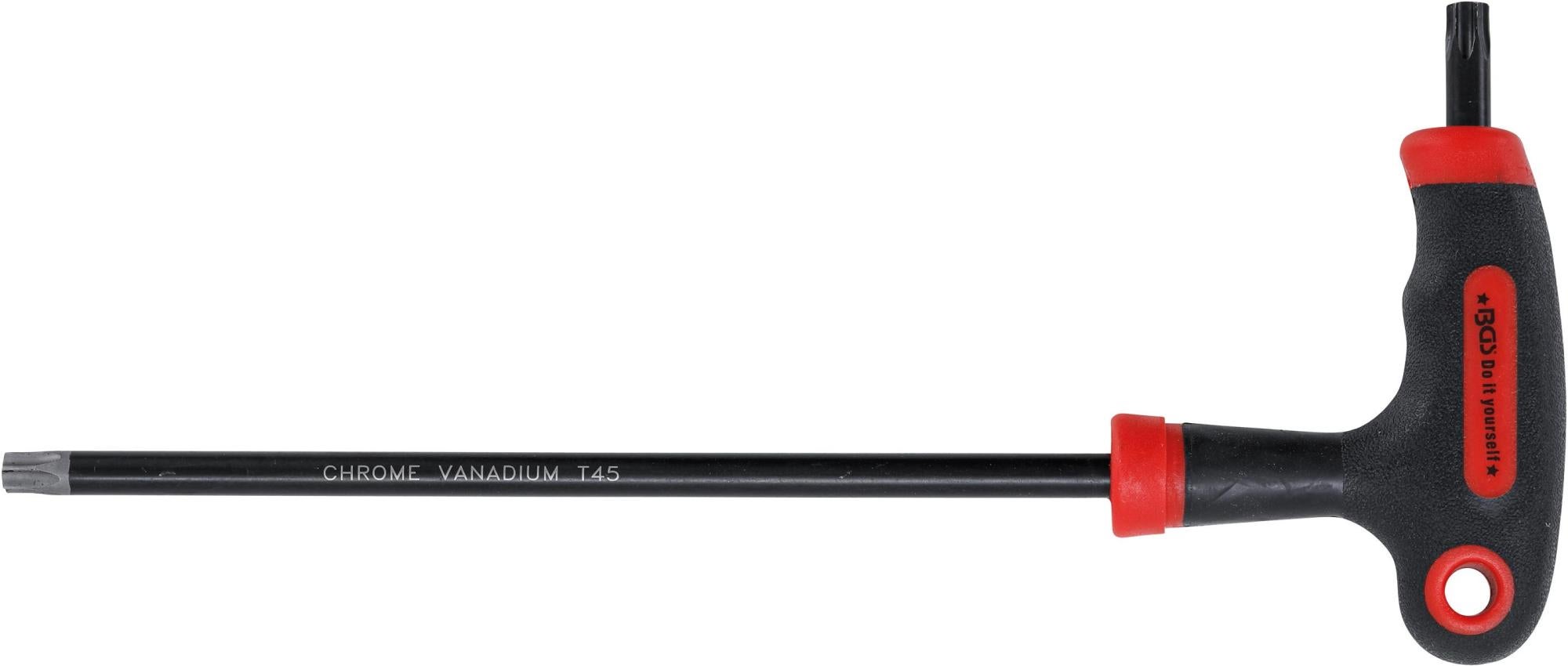 BGS Diy Cacciavite con impugnatura a T | Torx con/senza foro T45 ...