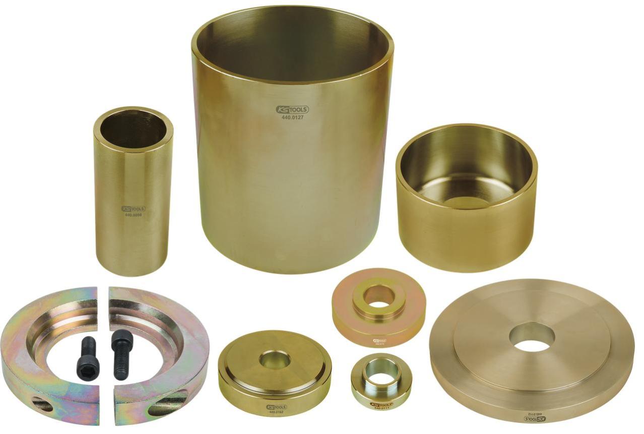 KS TOOLS Serie per cuscinetti assale anteriore Renault / Nissan ...