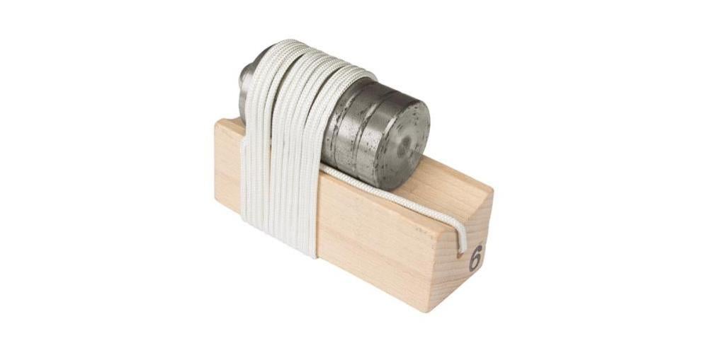 FIL À PLOMB SUR BLOC - BOUT PLAT - 800 g | Leroy Merlin