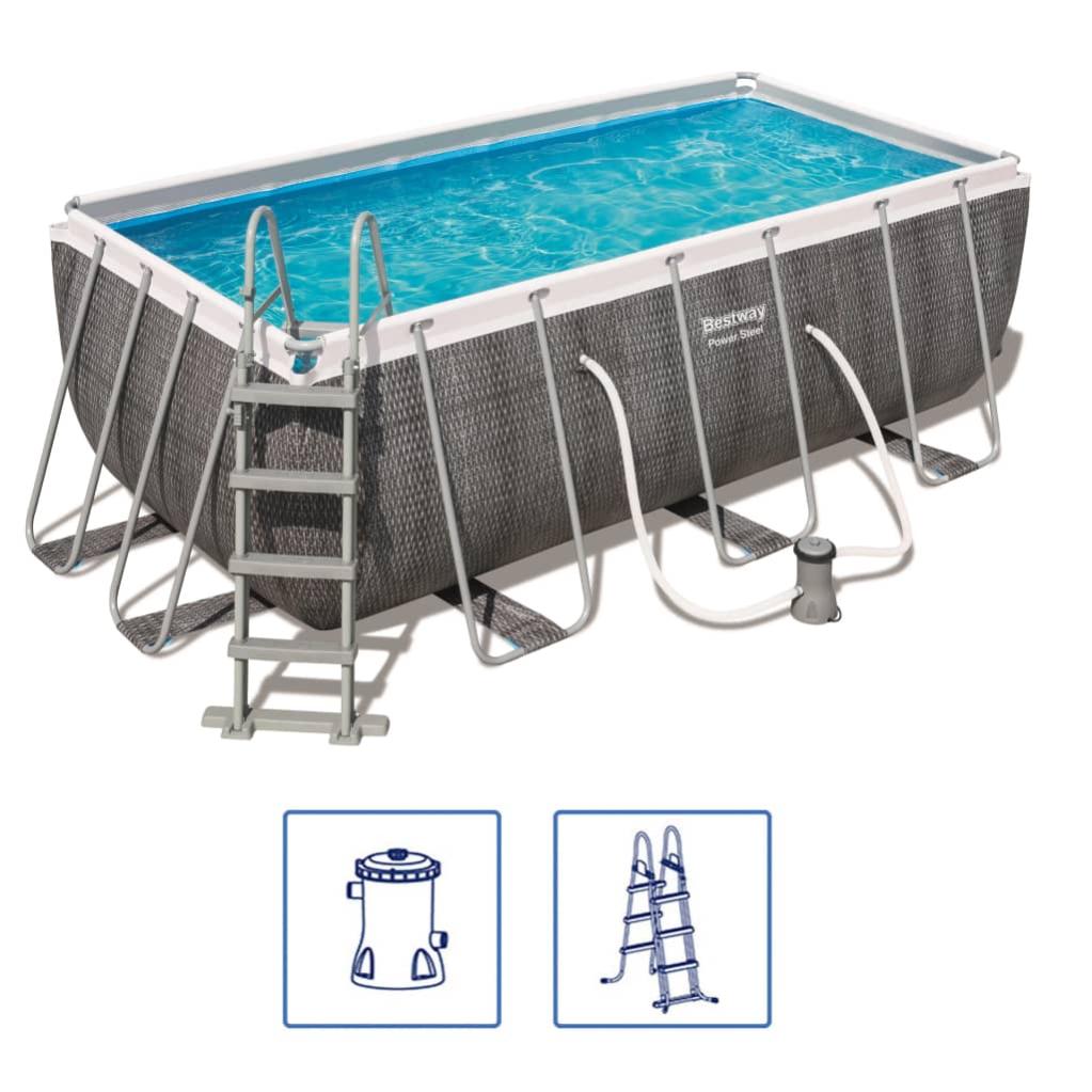Bestway Pool 412x201x122 Aufstellmae