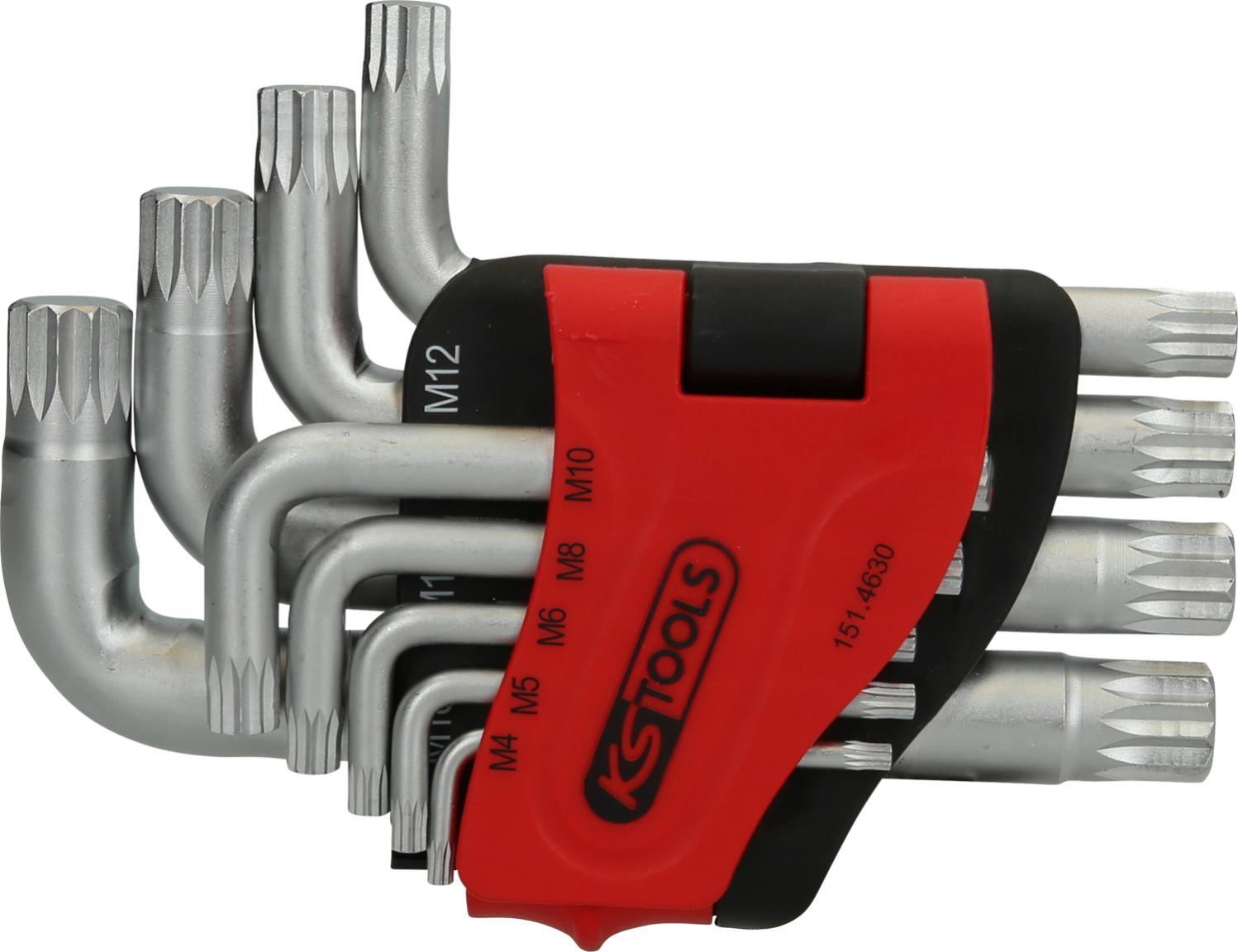 KS TOOLS XZN Jeu de clés mâles, 9 pcs, court | Leroy Merlin