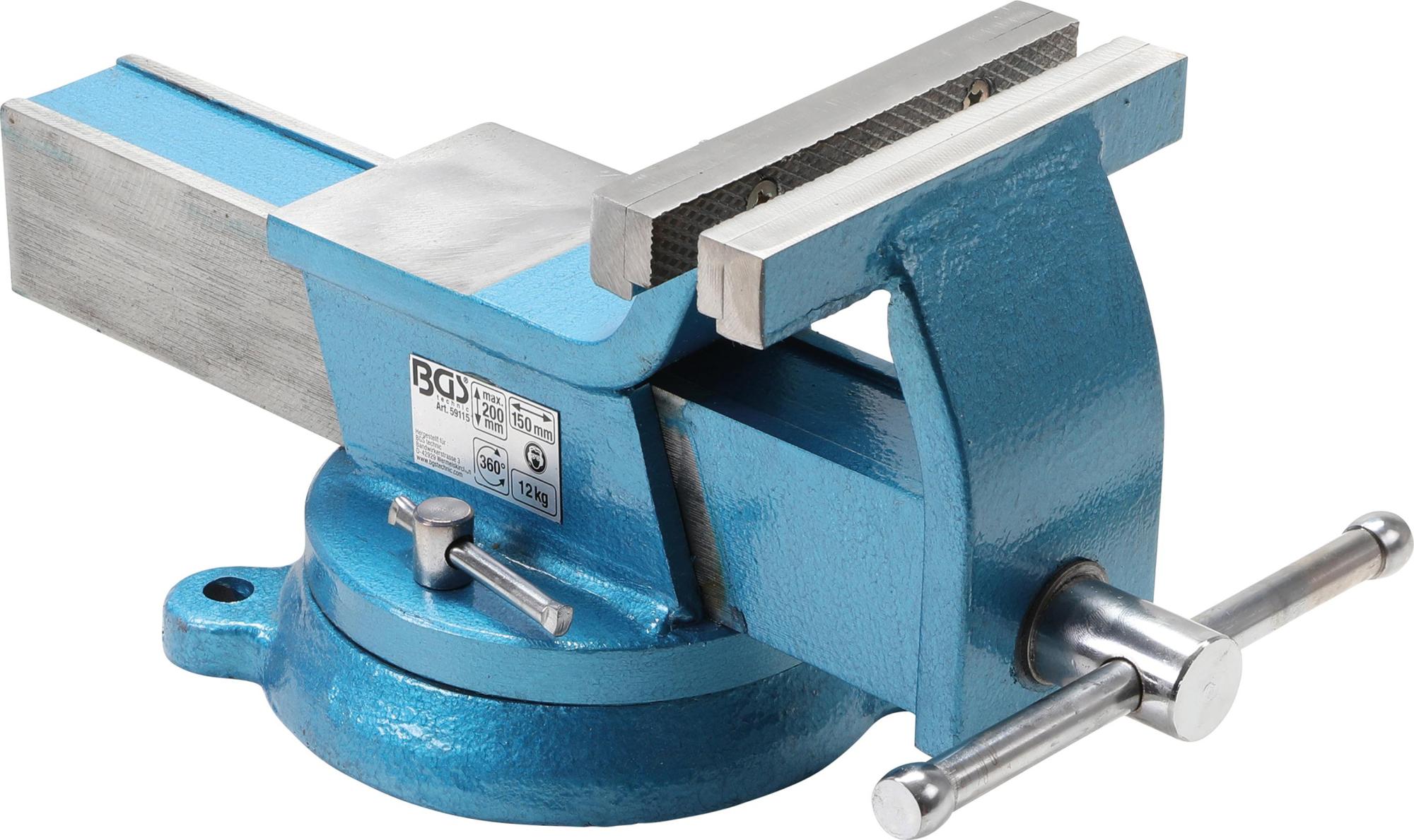 BGS technic Étau en acier | forgé | mâchoires 150 mm | Leroy Merlin