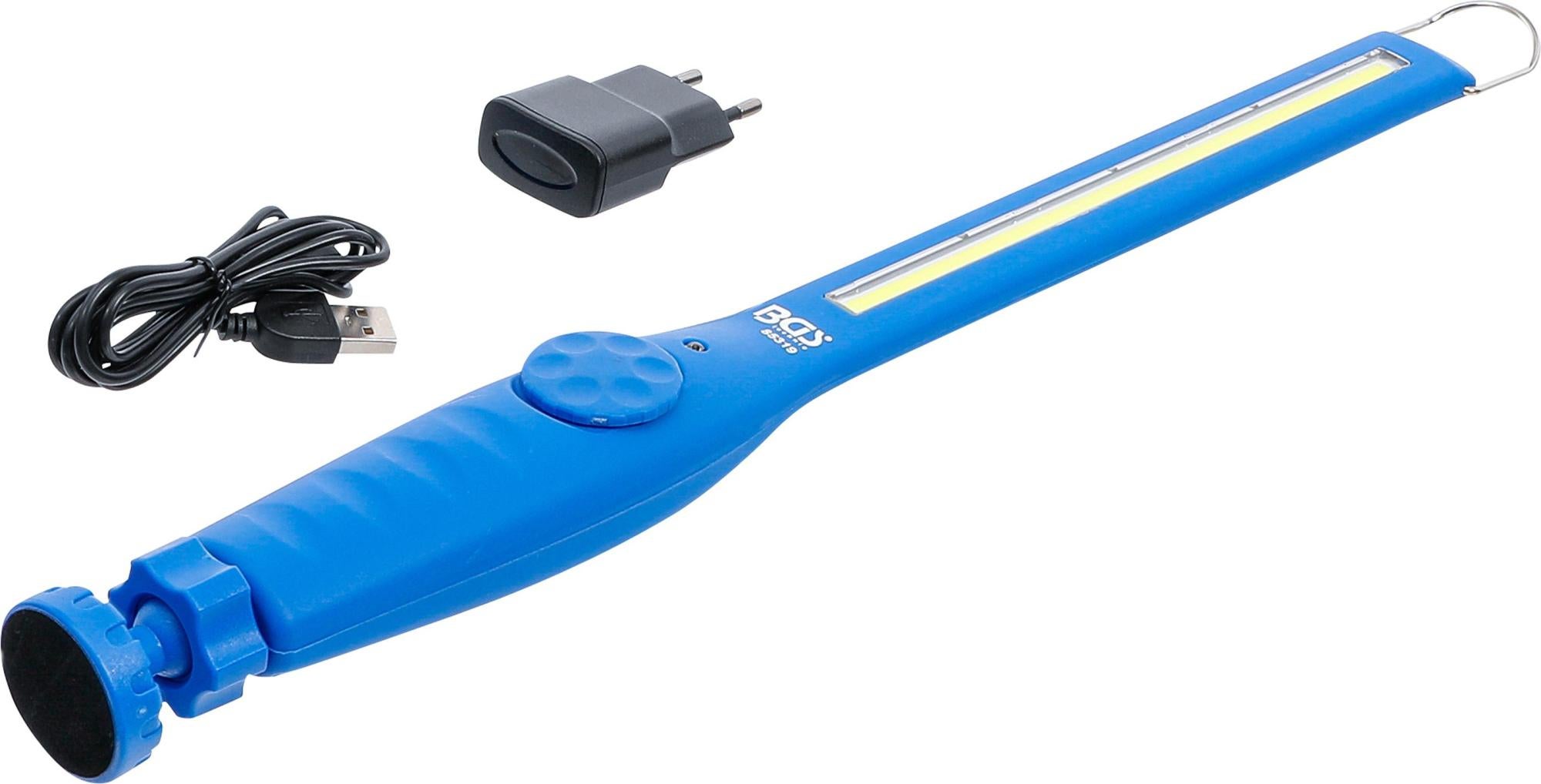 BGS technic Lampe de travail à COB-LED | ultra plate | Leroy Merlin