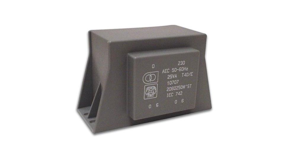 Moulded Transformers SIDE TAG TRANSFORMER 25VA 2 x 9V / 2 x 1.389A ...