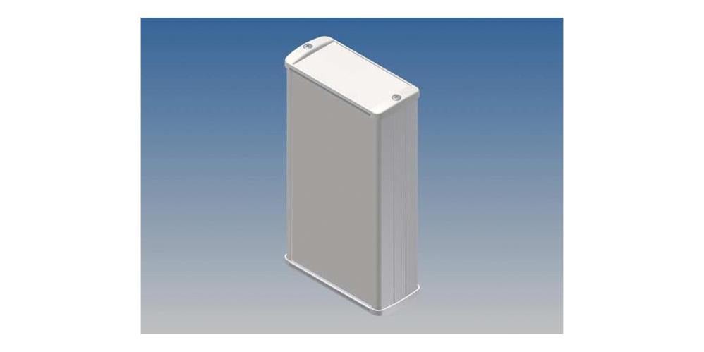 Standard Plastic Housings ALUMINIUM HOUSING - WHITE - 160 x 85.8 x ...