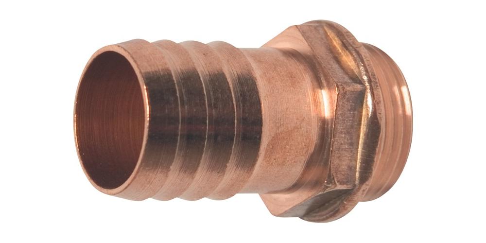 MEGA Embout mâles avec raccord pour tuyau laiton taille du tuyau 25 | Leroy Merlin