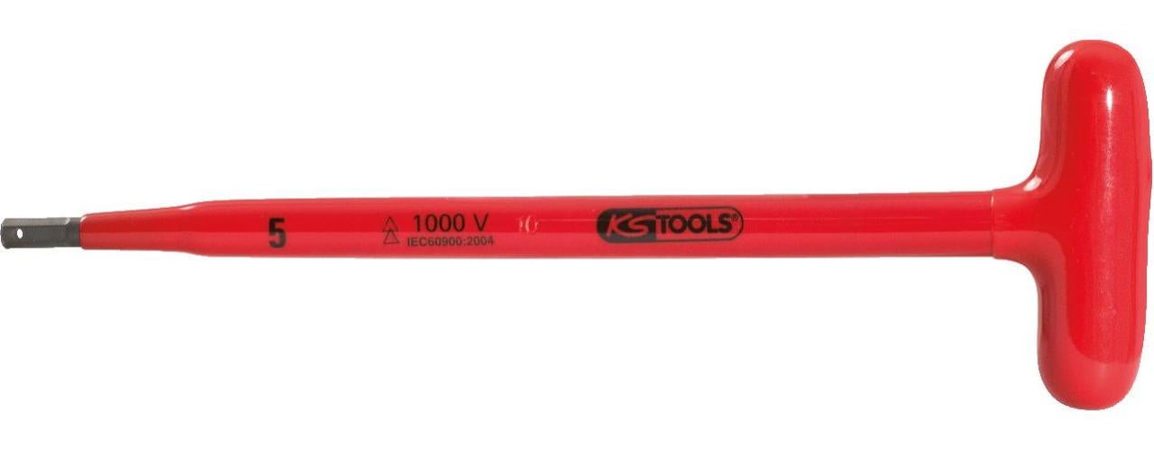 KS TOOLS Clé mâle à six pans creux poignée en T avec revêtement | Leroy ...