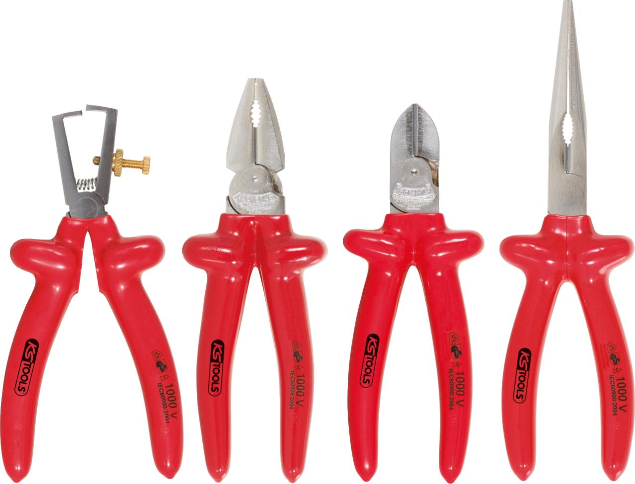 KS TOOLS Serie di pinze 1000V,4 pz | Leroy Merlin