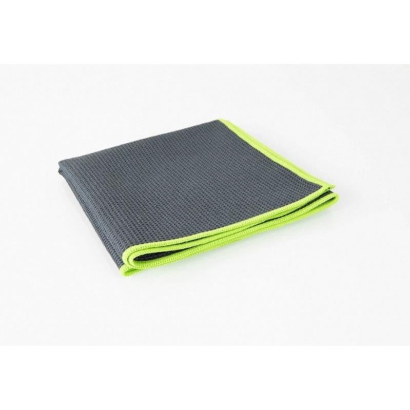 Torchon microfibre spécial vaisselle gris/vert 40x80cm DELTA | Leroy Merlin