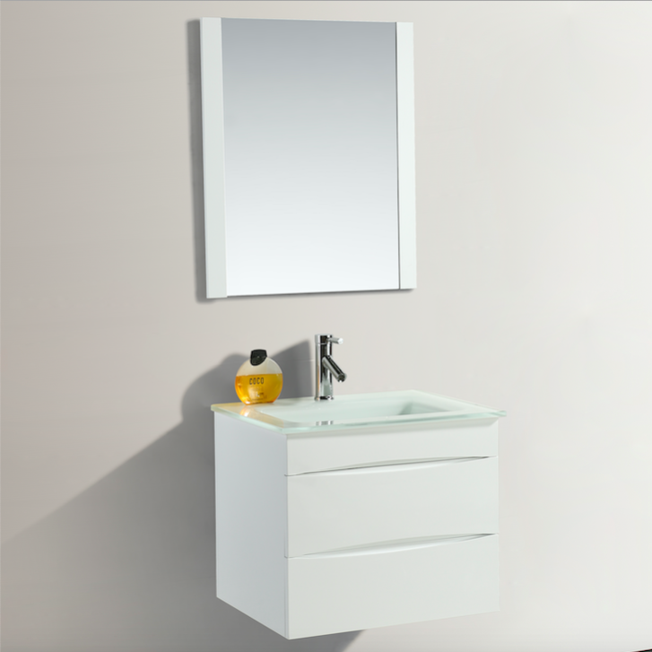 Mobile Arredo Bagno Easy 60 cm Bianco Moderno Sospeso | Leroy Merlin