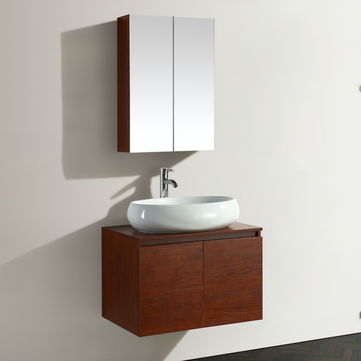 Mobile Arredo Bagno Sospeso Bali 70 cm in Stile Moderno | Leroy Merlin