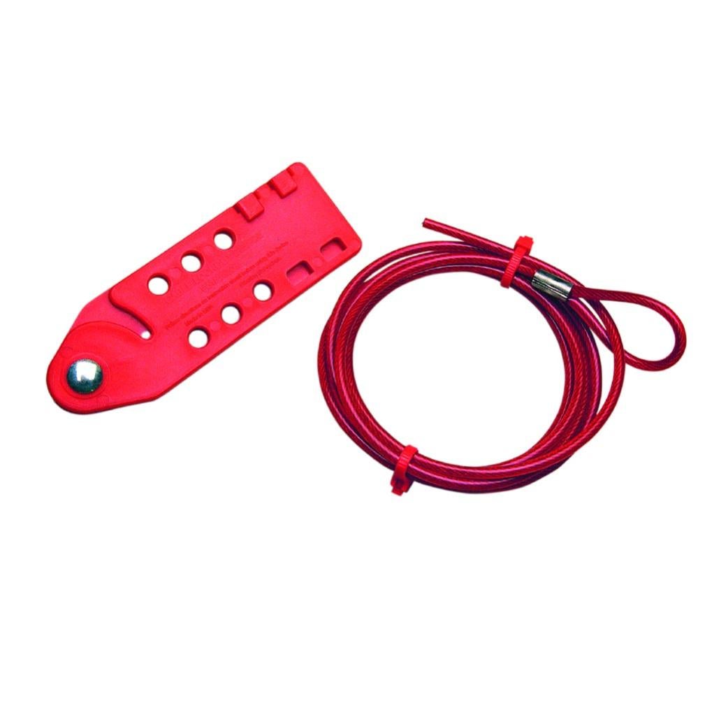 Bizline 205500 | systeme de consignation avec cable en acier enduit ...