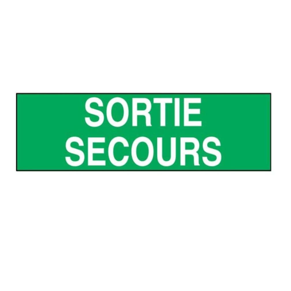 Luminox 10406 | etiquette de signalisation sortie de secours h7 | Leroy ...