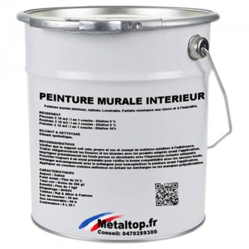 Peinture Murale Interieur - Metaltop - Vert jaune - RAL 6018 - Pot 15L ...