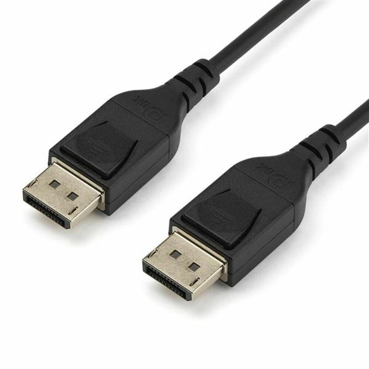 Câble DisplayPort Startech DP14MM1M 1 m 4K Ultra HD Noir | Leroy Merlin