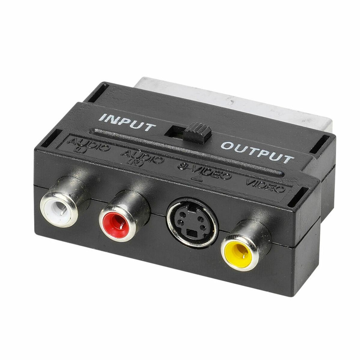 Adaptateur/convertisseur AV Vivanco 47/4104 Mini DIN SCART | Leroy Merlin
