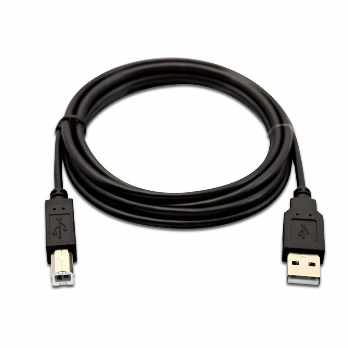 Câble USB A vers USB B V7 V7USB2AB-02M-1E Noir | Leroy Merlin