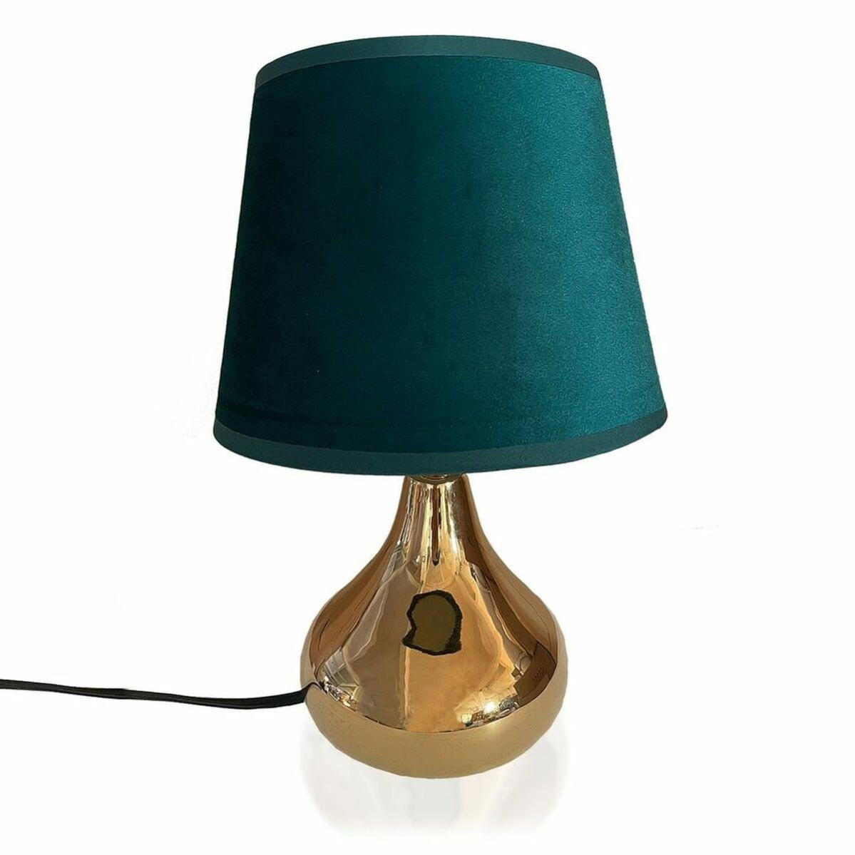 Lampada da scrivania Versa BLOOM Verde Ceramica Tessile (20 x 33 cm ...