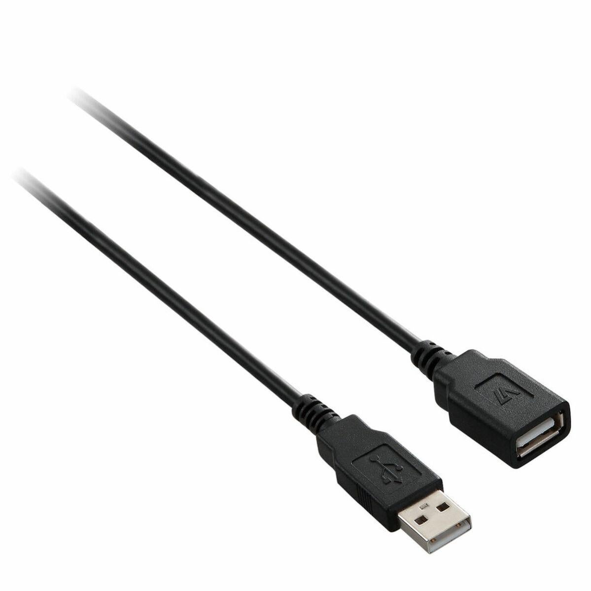 Cable USB V7 V7E2USB2EXT-03M USB A Negro | Leroy Merlin