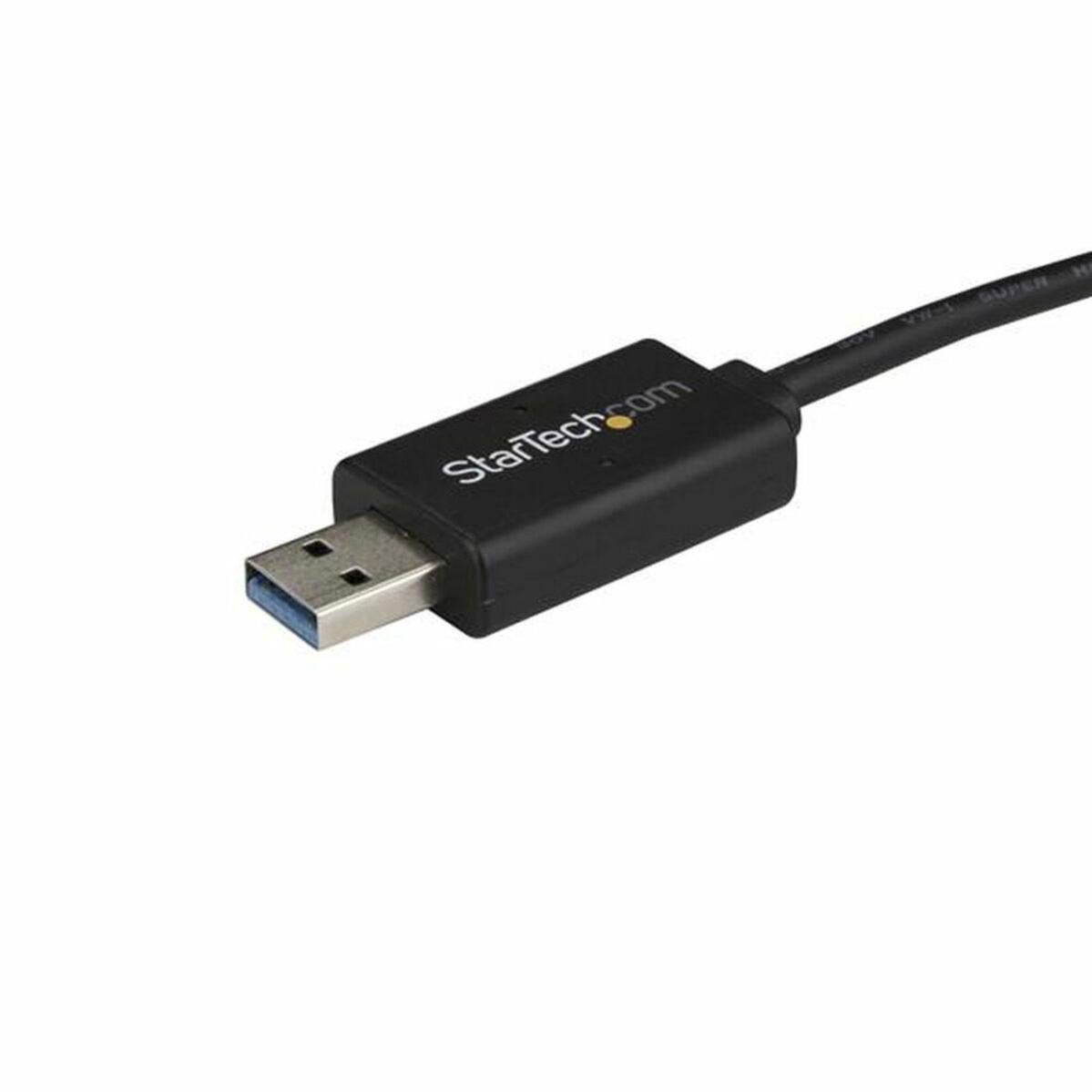 Cavo USB A con USB C Startech USBC3LINK Nero | Leroy Merlin
