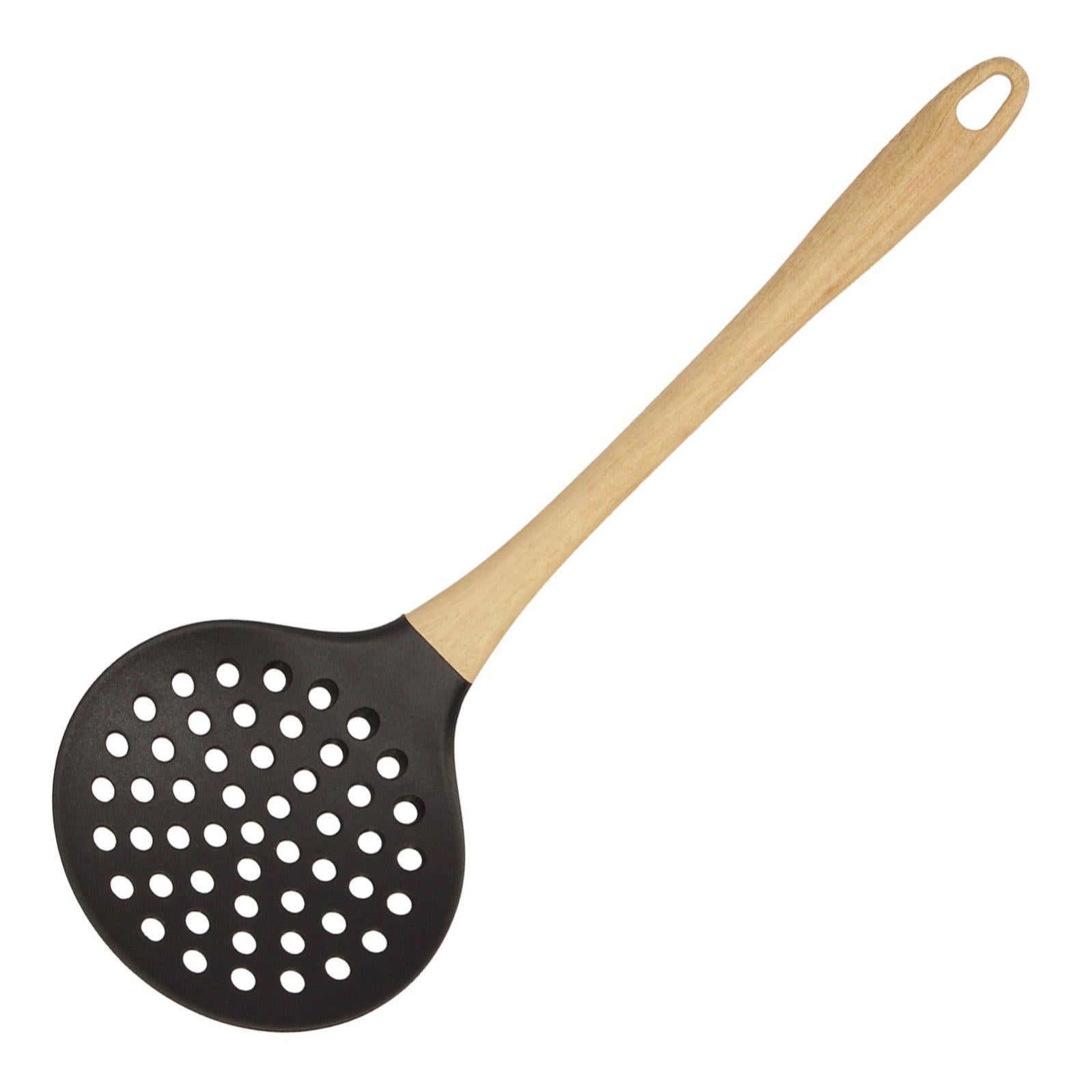 QUID Baobab - Espumadera de Cocina 38 cm Nylon y Mango Madera Soft ...