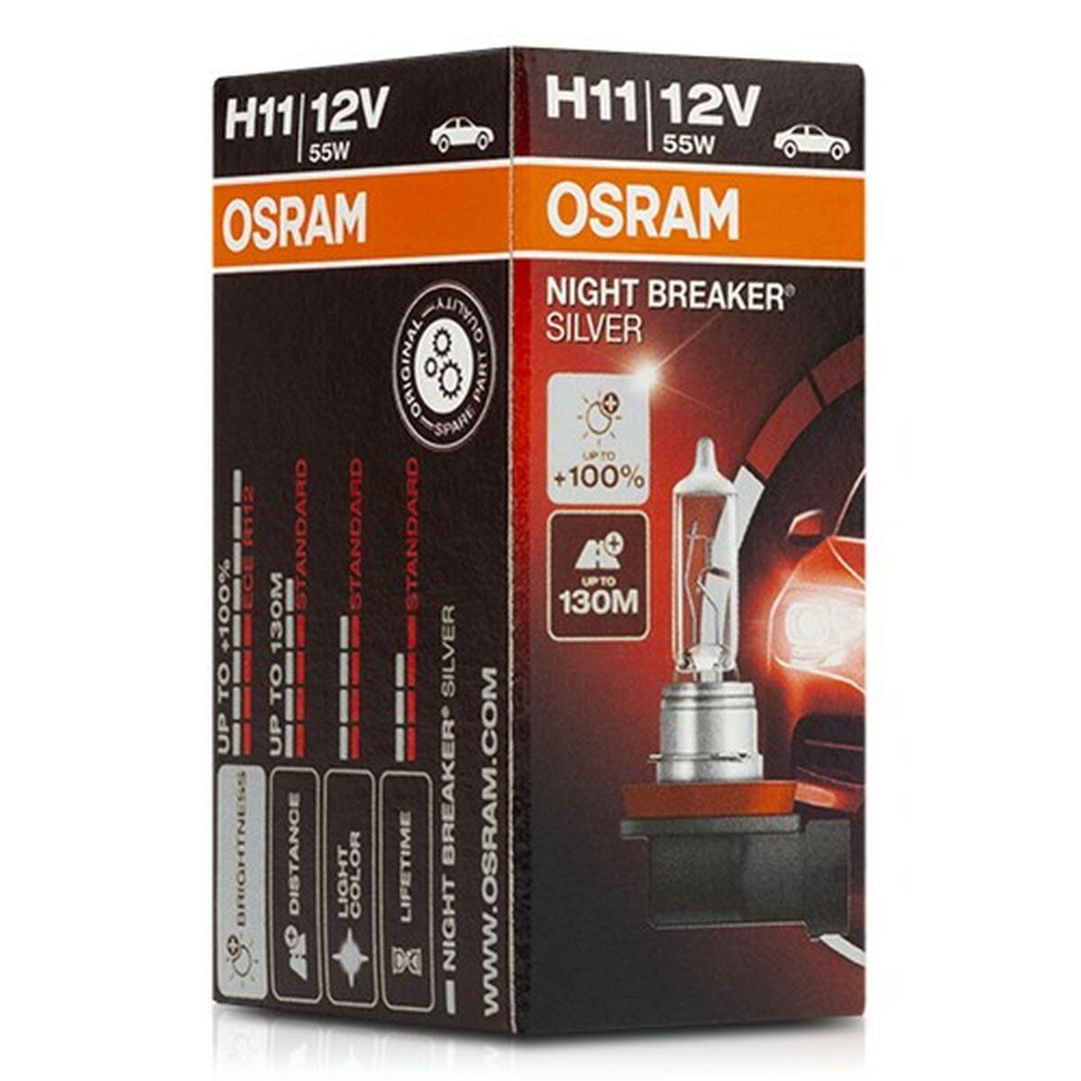 Ampoule pour voiture Osram 64211NBS H11 12V 55W 3200K | Leroy Merlin