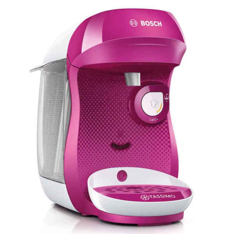 Caffettiera con Capsule BOSCH TAS1001 Bianco/Rosa | Leroy Merlin