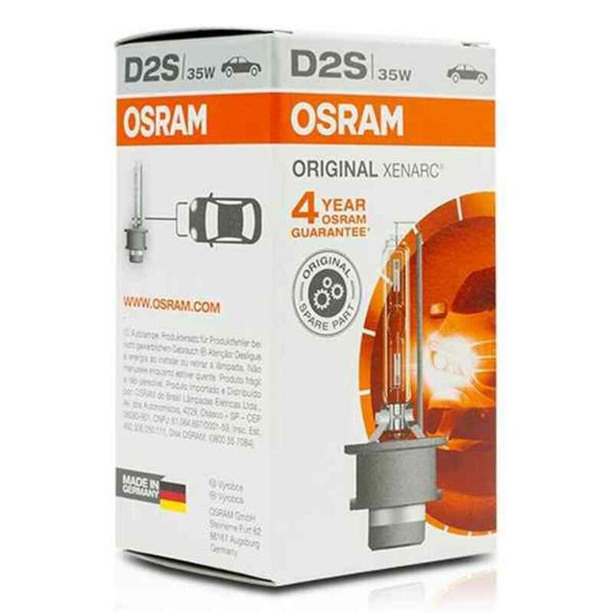 Bombilla para Automóvil OS66240 Osram OS66240 D2S 35W 85V | Leroy Merlin