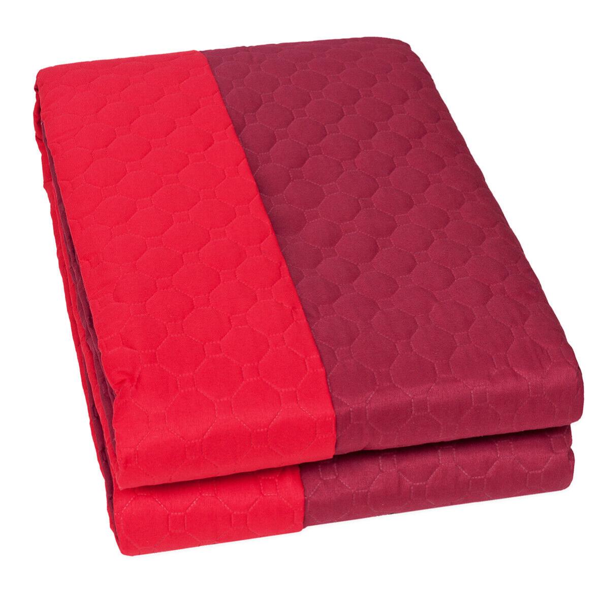 Trapunta Double Face MATRIMONIALE 250x250 cm Coperta Morbida Copriletto ...