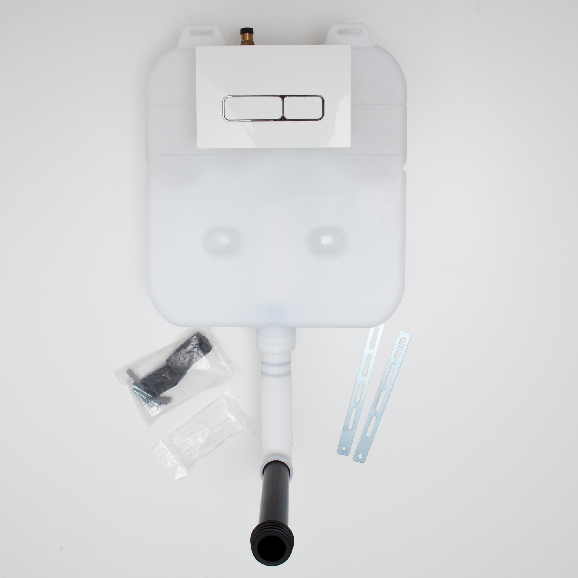 Cassetta WC da Incasso con Placca Color Bianco Lucido | Leroy Merlin
