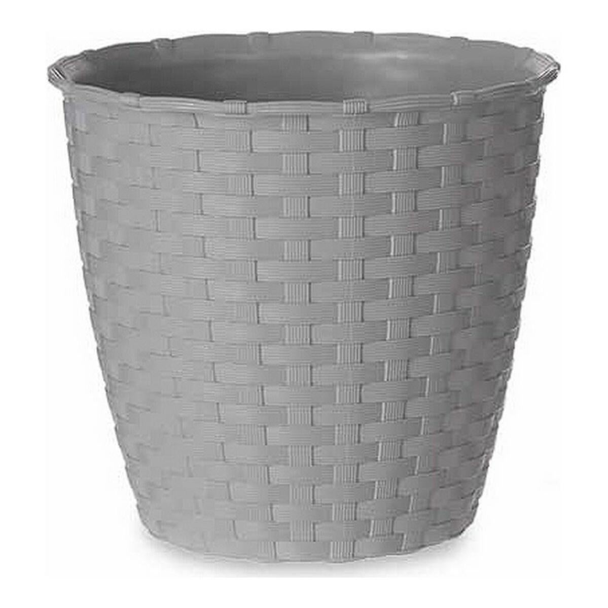 Maceta Stefanplast 3872114 Gris Plástico 14 x 13 x 14 cm | Leroy Merlin
