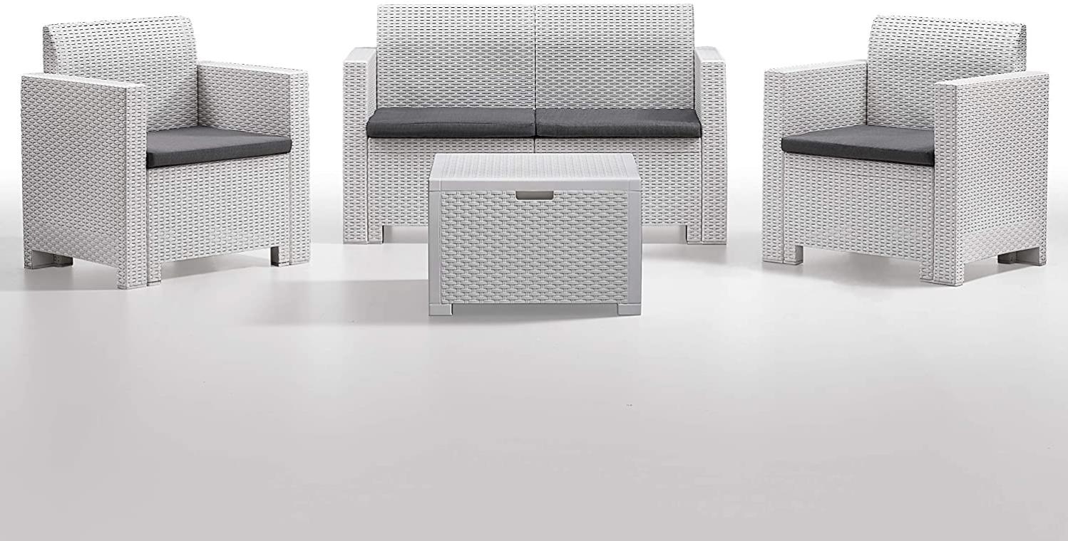 Salotto Nebraska 2 Bianco | Leroy Merlin