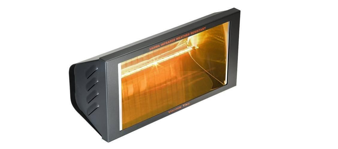Chauffage Helios Radiant IRK 2000W Radiant Black | Leroy Merlin