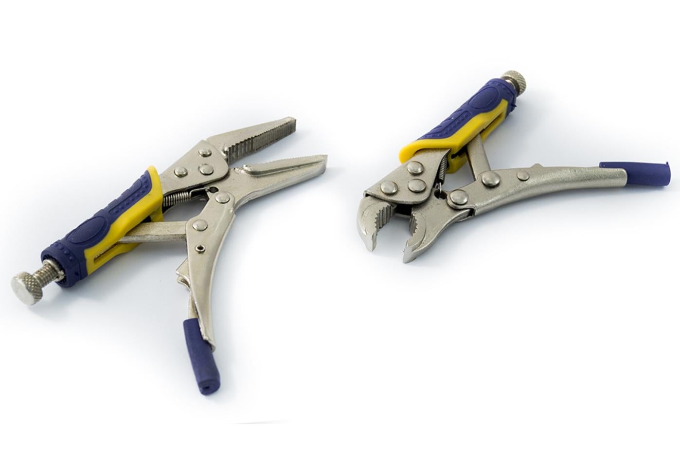 Pinza grip autobloccante 2pz leva sgancio rapido morsetto becco manico ...