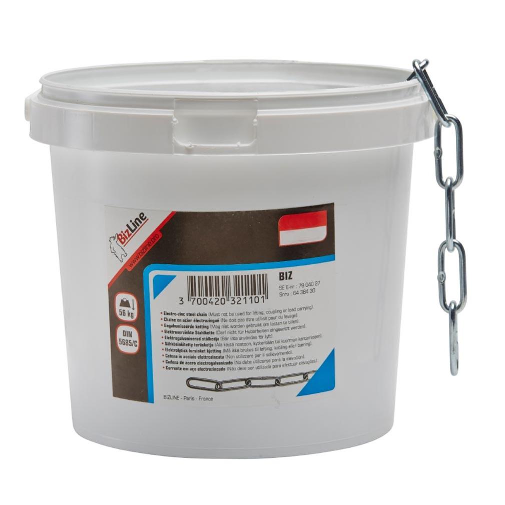 Bizline 710174 | chaînette acier d= 2.5 mm x 100 m | Leroy Merlin