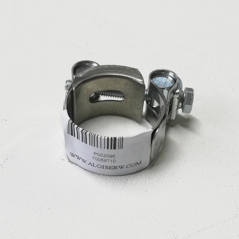 Fascetta in acciaio stringi tubo larga a bullone, diametro 19-21mm ...