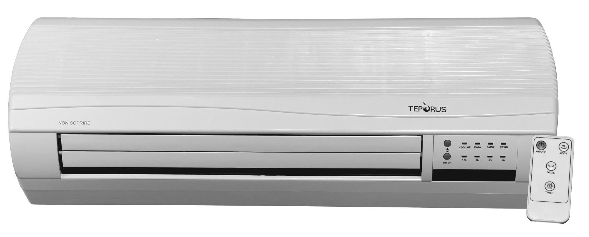 1 pz di *termovent.paretedig.1000/2000w kpt2000-0301r | Leroy Merlin