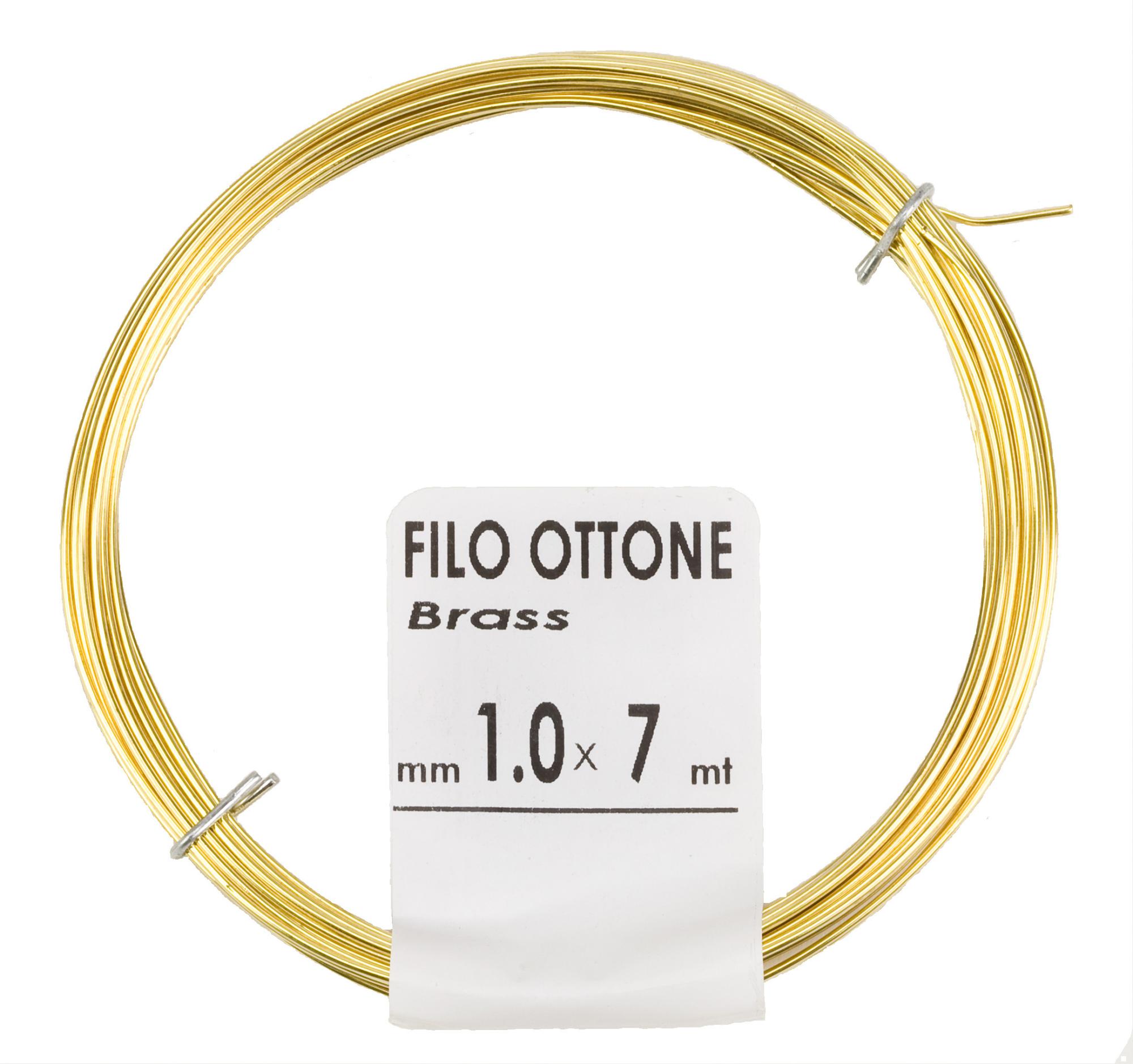 20 pz di matassina filo ottone mm.1,00x7mt. | Leroy Merlin